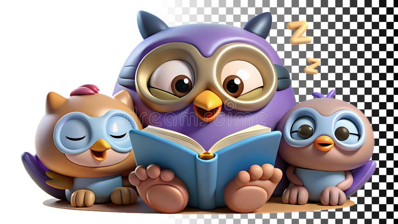 Owl Reading Book Education Knowledge Learning Wisdom Png Transparent ...