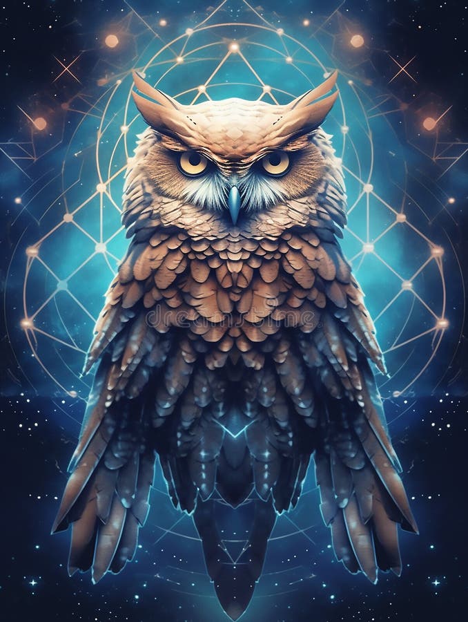 Sacred Owl Stock Illustrations – 191 Sacred Owl Stock Illustrations ...
