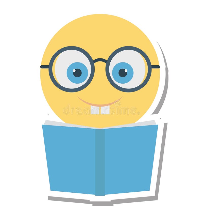 Owl Study Isolated Vector Icon Editable Stock Illustration ...