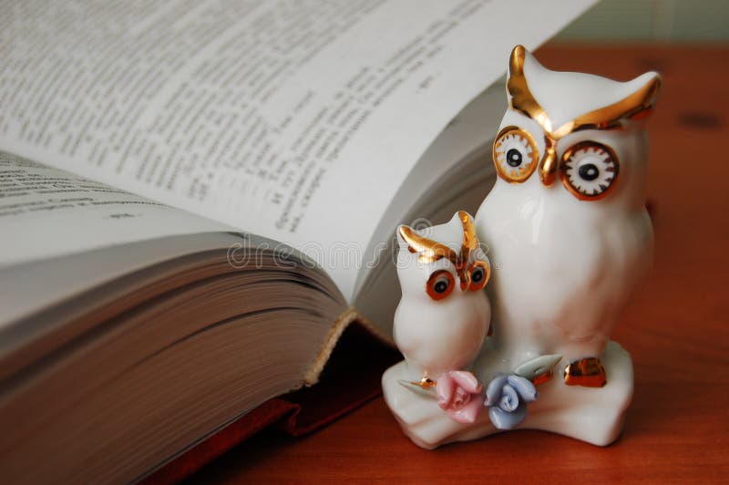 The Owl is a Symbol of Knowledge Stock Image - Image of intelligent ...