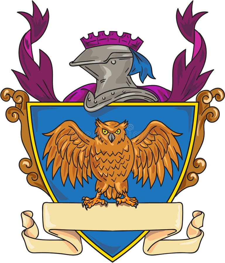 Wings Spread Knight Helmet Drawing Stock Illustrations – 3 Wings Spread ...