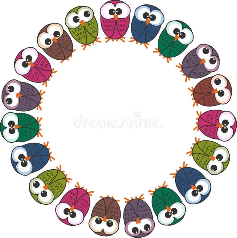 Owls Border Stock Illustrations – 515 Owls Border Stock Illustrations ...