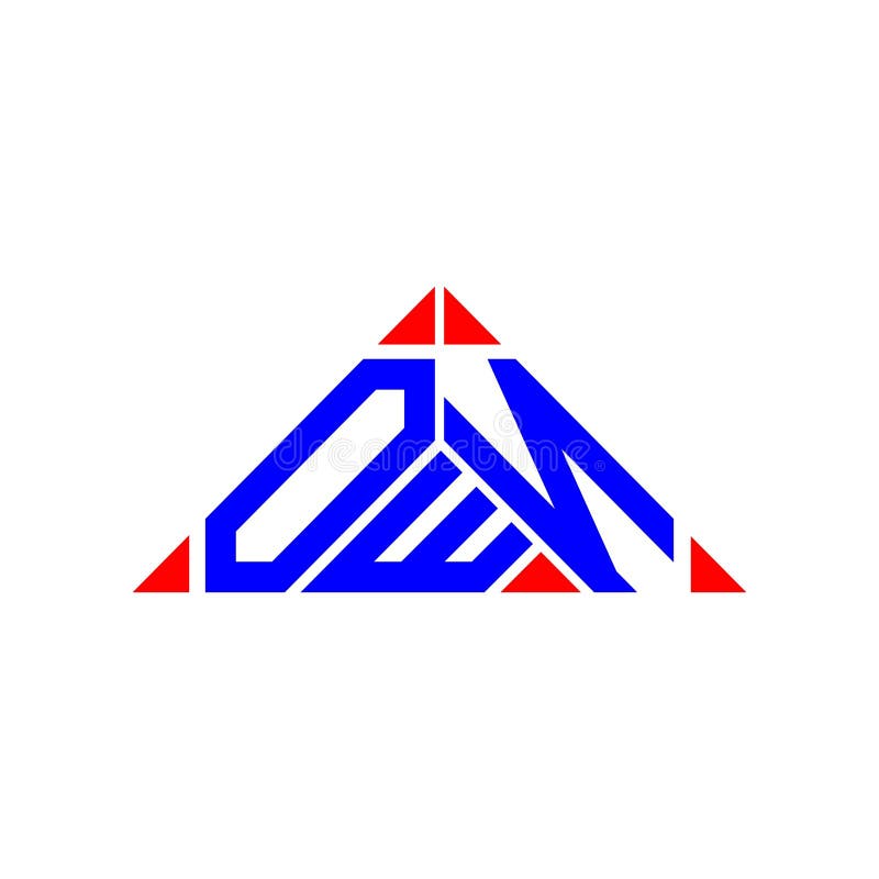 OWN Letter Logo Creative Design with Vector Graphic, OWN Stock Vector ...