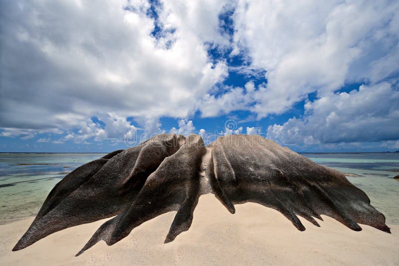 The owner of the beach stock image. Image of sand, digue - 24663785