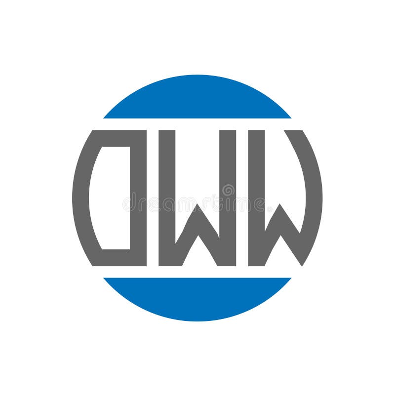 OWW Letter Logo Design on White Background. OWW Creative Initials ...
