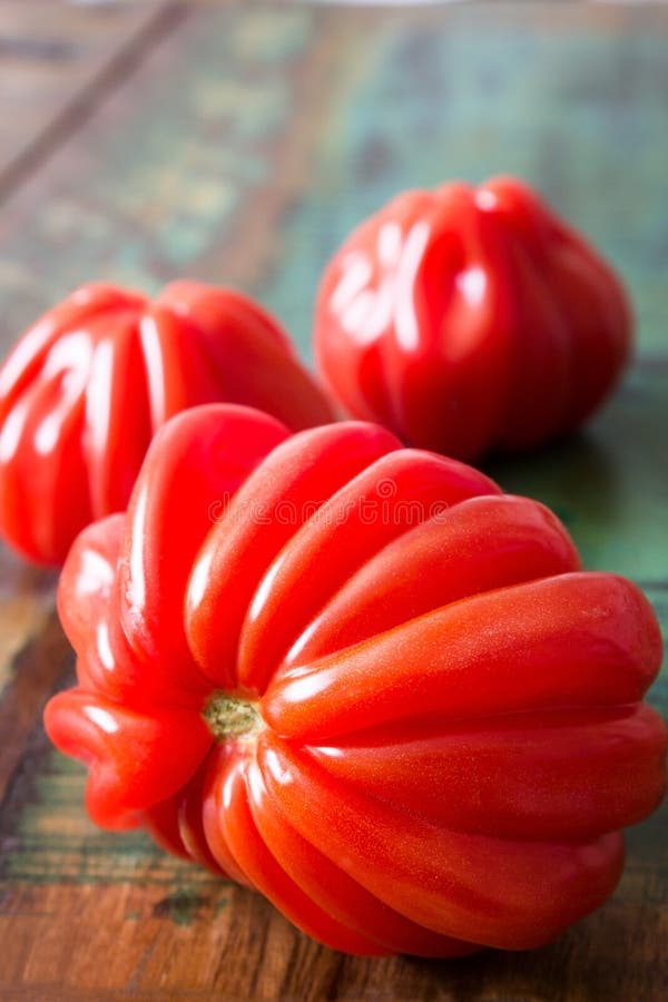 Ox-heart tomatoes stock image. Image of rustic, delicacy - 81181005