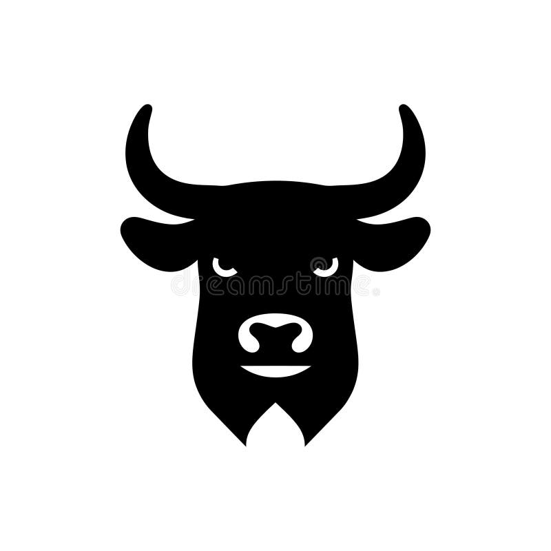 Ox Icon stock vector. Illustration of lunar, zodiac - 297319073