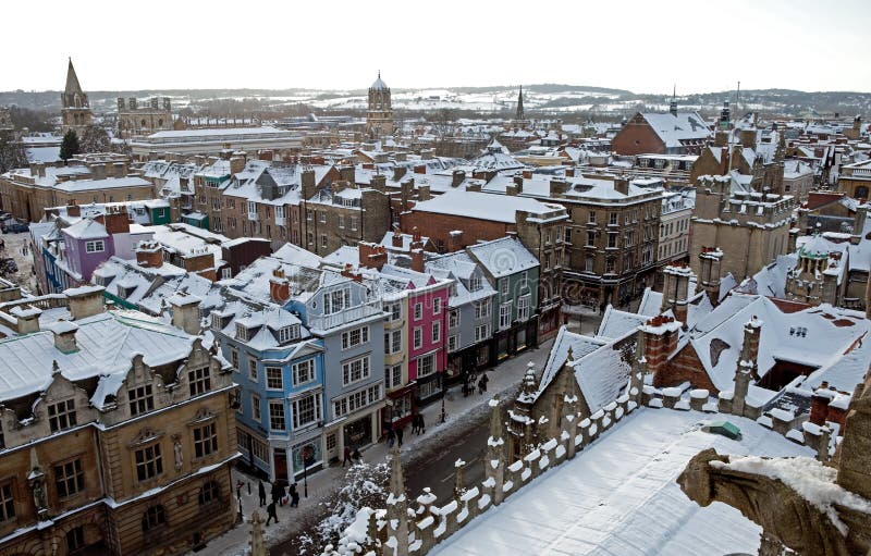 217 Oxford University Winter Stock Photos - Free & Royalty-Free Stock ...