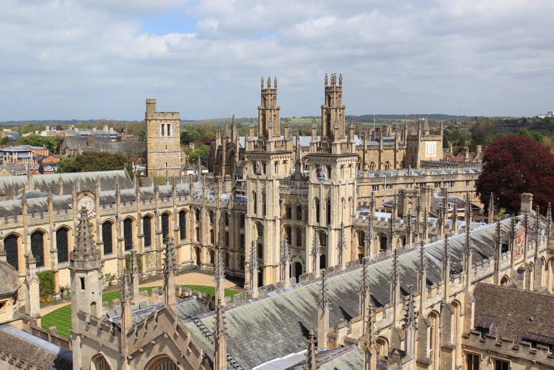 Oxford - Codrington Library Stock Photo - Image of college, historic ...