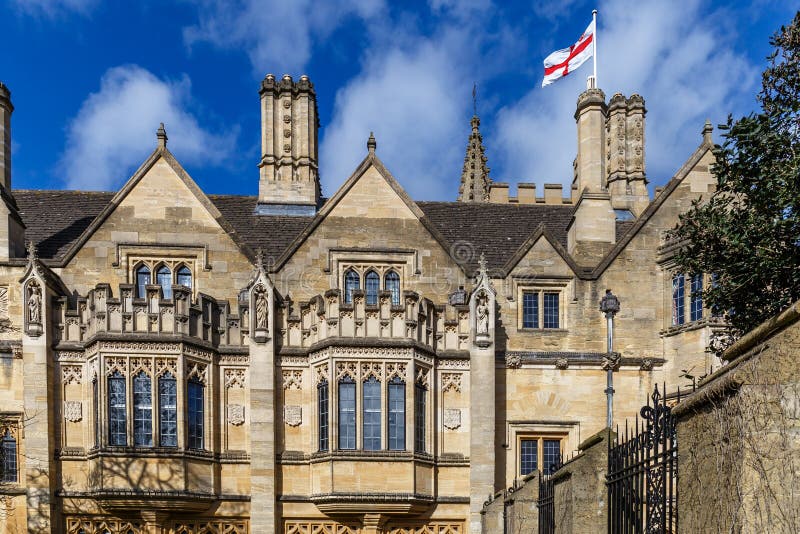 Oxford in spring morning stock photo. Image of center - 69431214