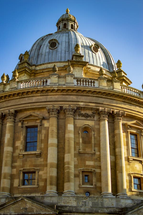 Oxford Town with Its Radcliffe Camera Building Stock Photo - Image of ...