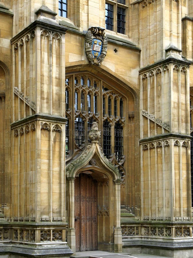 Oxford University, Bodleian Library Stock Photo - Image of gothic ...