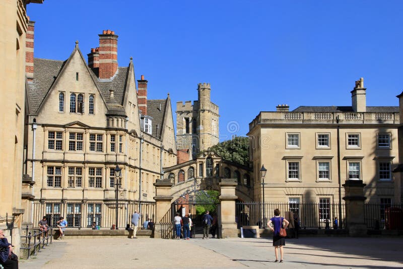 Oxford University in England Editorial Photo - Image of english, campus ...