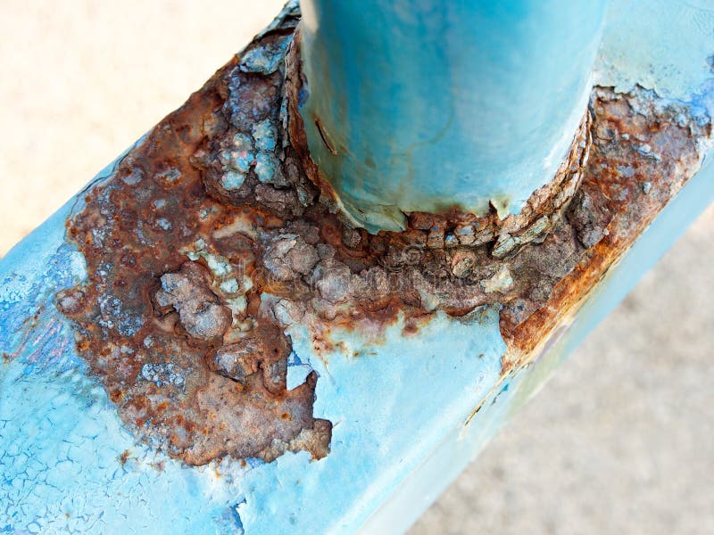 Oxidação e corrosão imagem de stock. Imagem de oxidado - 98277831