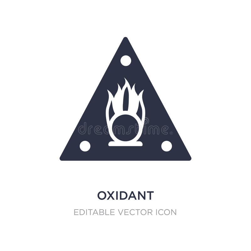 Oxidizing Agent Isolated Icon. Simple Element Illustration from ...