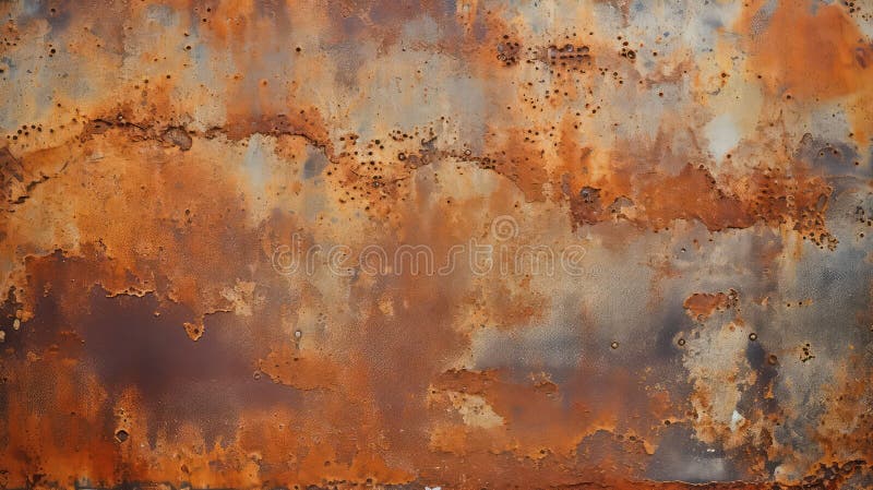 Oxidation Metal Texture Pattern Stock Image - Image of rust, grain ...