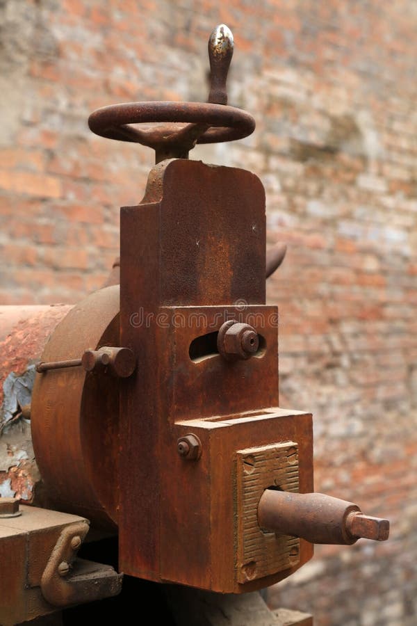 Oxidation Rust Mechanical Equipment Stock Image - Image of bolt, wheel ...