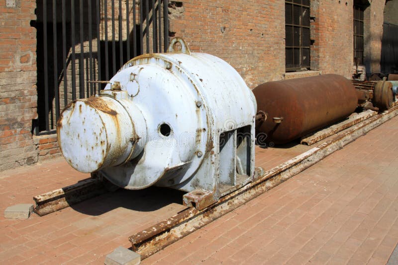 Oxidation Rust Metal Device Stock Photo - Image of device, plant: 216388148