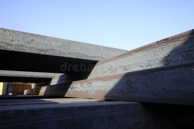 Oxidation rust steel ingot stock image. Image of trade - 364790189