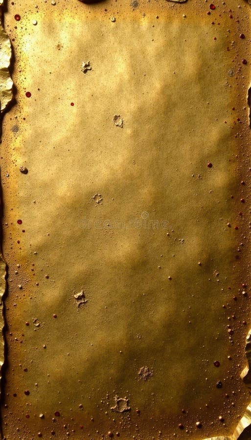 Oxidized Gold Leaf, Distressed Grunge Texture, Retro, Weathered Stock ...