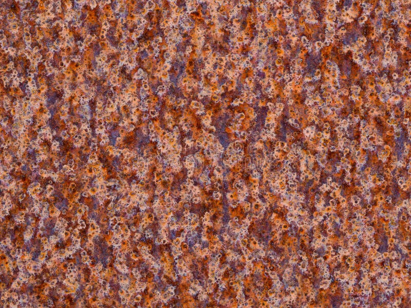 Oxidized Iron Panel with Many Colours Stock Photo - Image of dirty ...