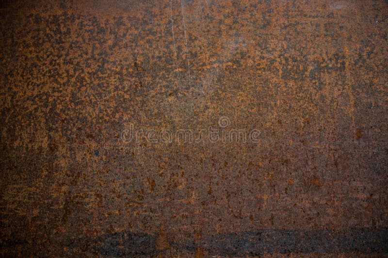 Oxidized Iron Panel. Texture or Background. Rusty Metal Wall Stock ...
