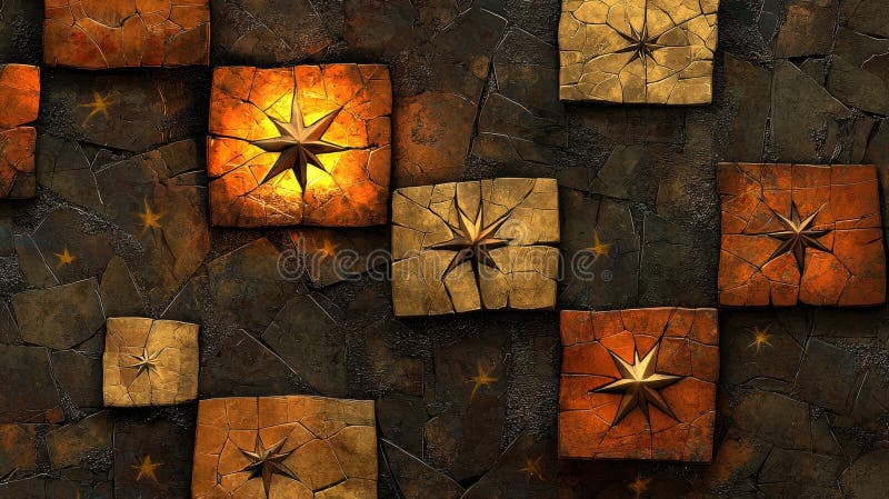 An Oxidized Metal Wall Panel Close Up. Stock Photo - Image of design ...