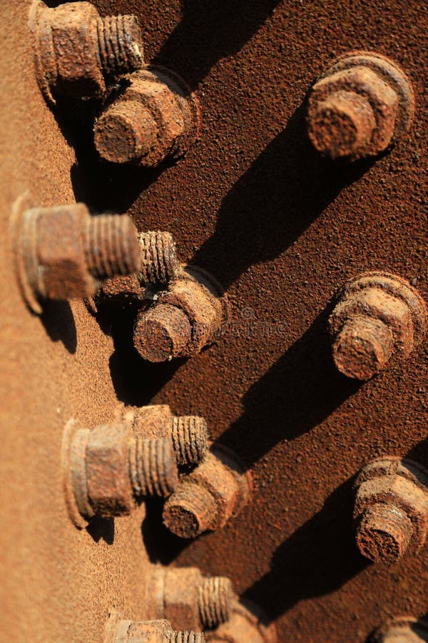 Oxidized rusty bolt stock photo. Image of steel, background - 384330480