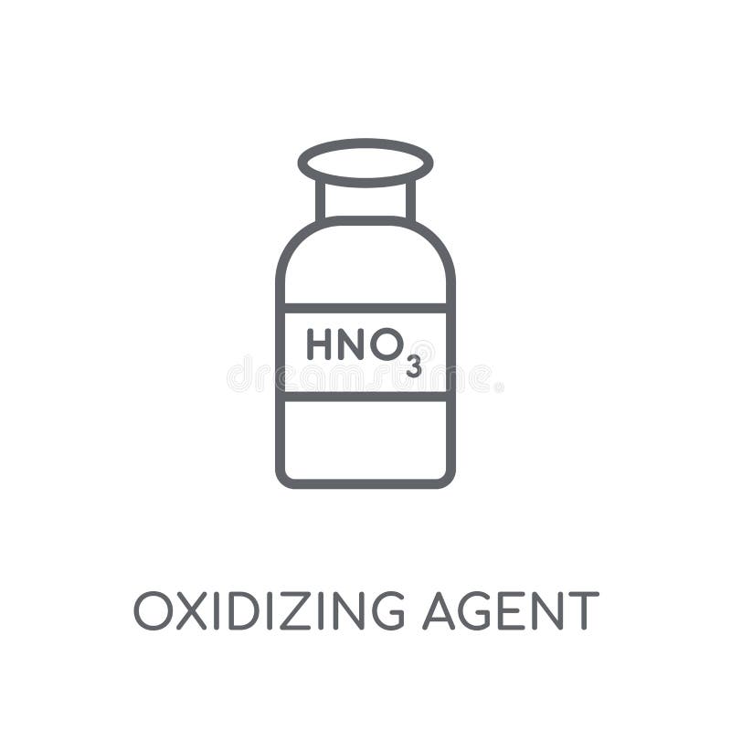 Oxidizing Agent Linear Icon. Modern Outline Oxidizing Agent Logo Stock ...