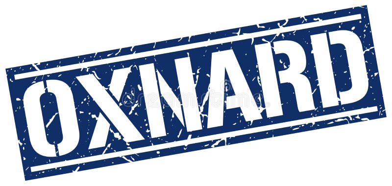 Oxnard stamp stock vector. Illustration of insignia - 120853796