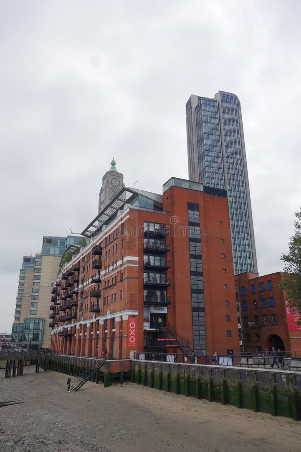 Oxo Tower in London editorial photo. Image of english - 81762836