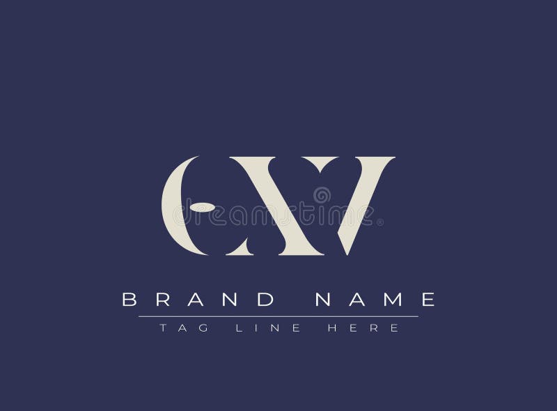 OXV Abstract Letter Logo Design Stock Vector - Illustration of brand ...