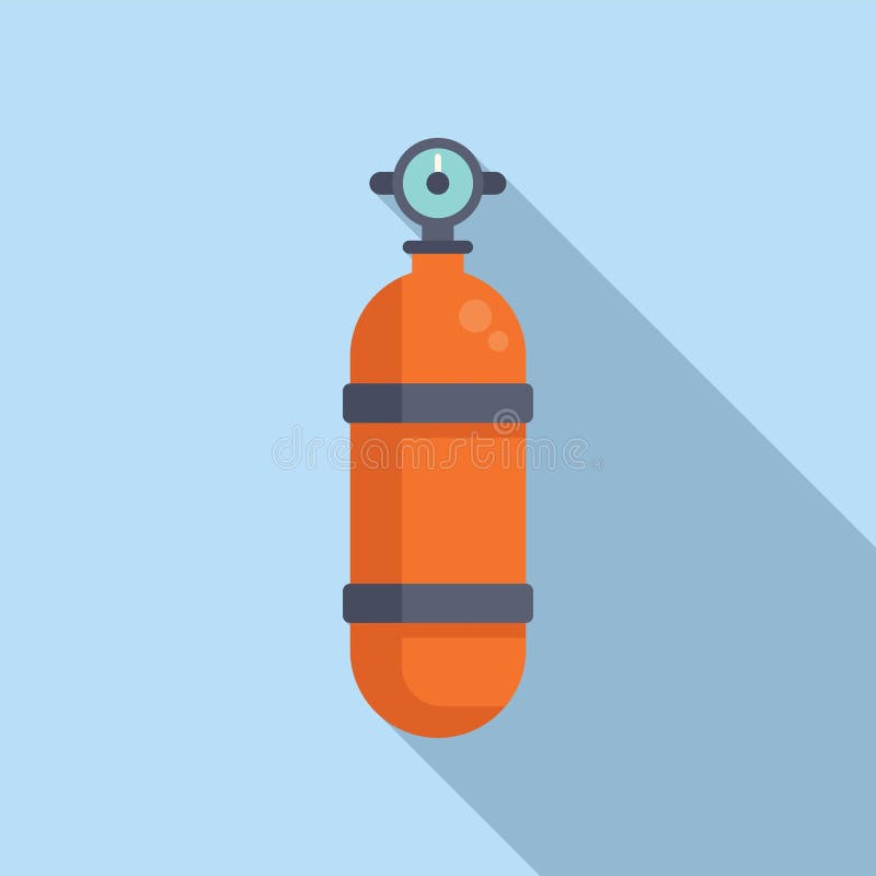 Oxygen Balloon Icon Flat Vector. Summer Adventure Stock Vector ...