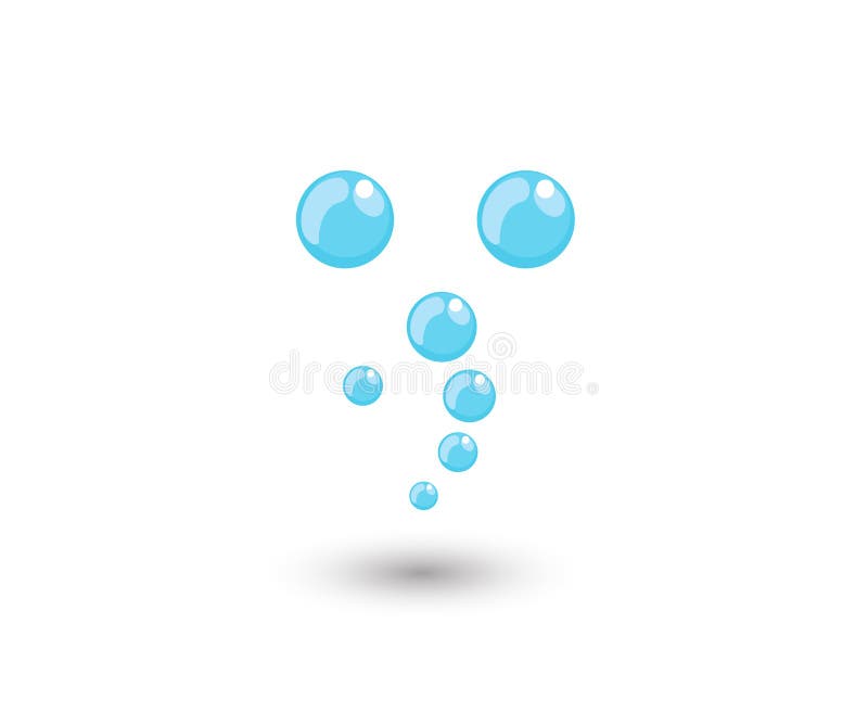 Oxygen Buble Vector Design Illustration Stock Illustration ...