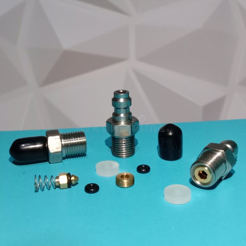 Oxygen Filling Mini Coupler Stock Photo - Image of coupler, iron: 270455572