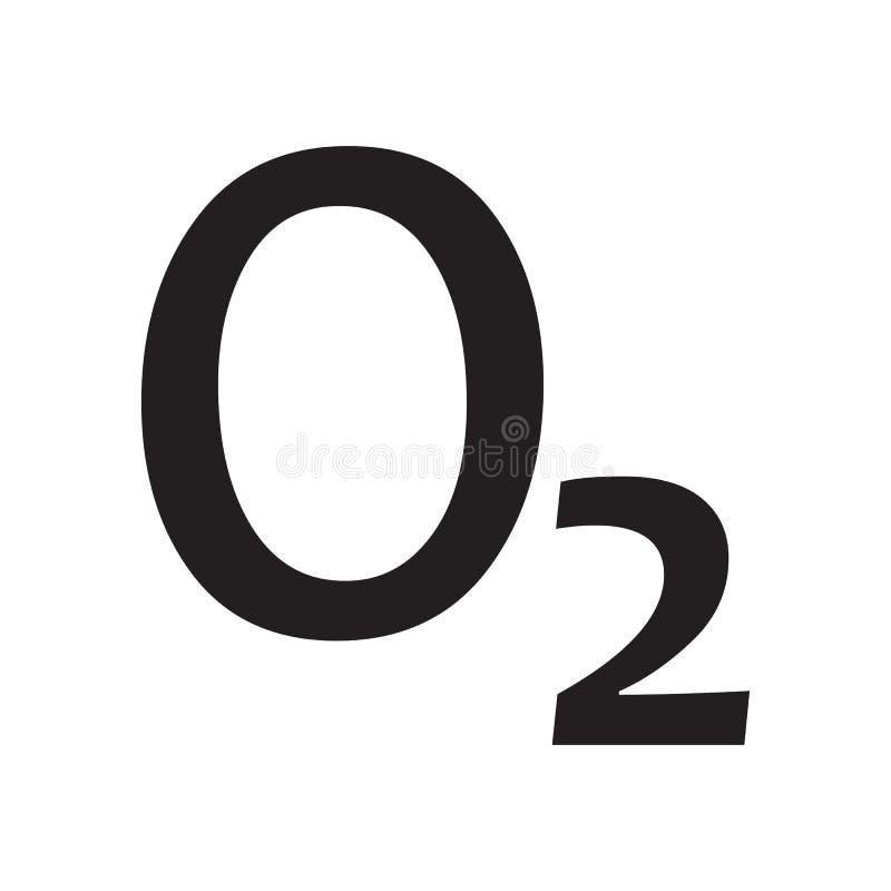 The Molecular Formula Of Oxygen. Stock Vector - Illustration of ...