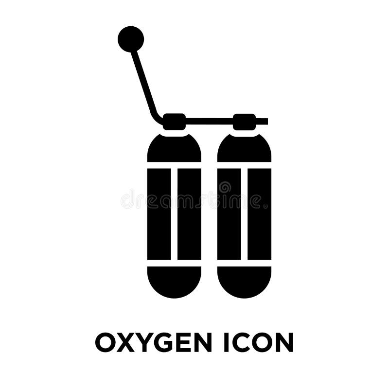 Oxygen Icon Vector Isolated on White Background, Logo Concept of Stock ...