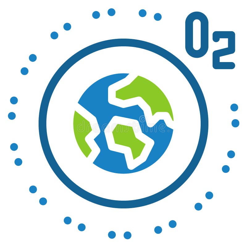 Oxygen Ecology Environment Sprout Plant Cloud Earth Stock Illustrations ...