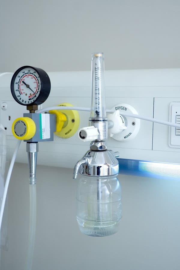 Oxygen Inhalation Apparatus Stock Photo - Image of hospital, inhalation ...