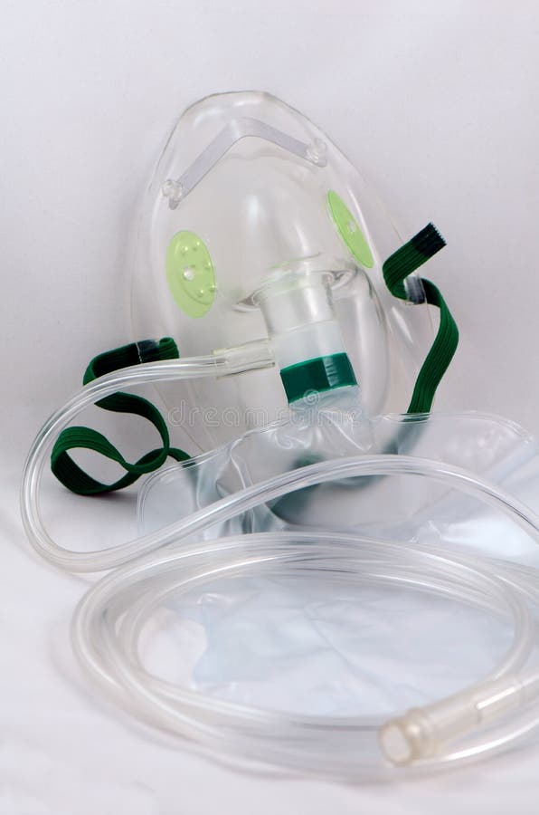 Oxygen Mask with Bag. stock photo. Image of hospital - 27439230