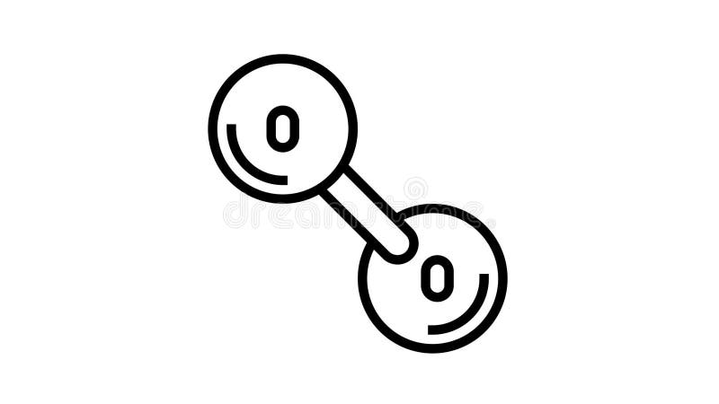 Oxygen Mask Package Color Icon Animation Stock Video - Video of ...