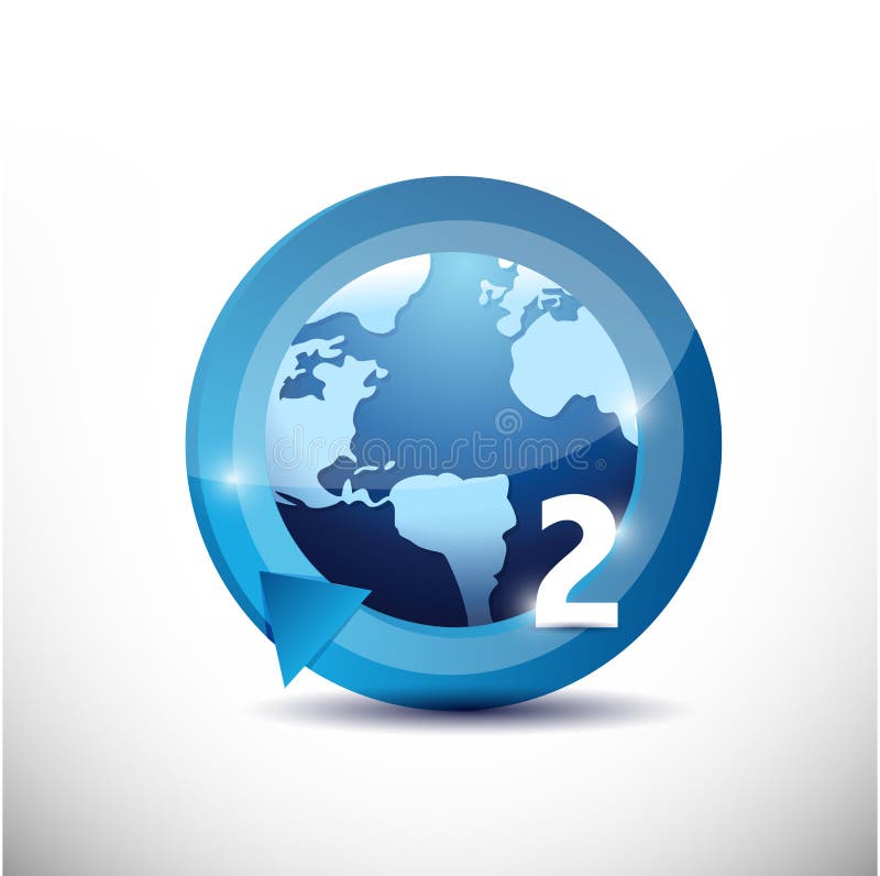 Oxygen O2 Concept Illustration Design Stock Illustration - Illustration ...