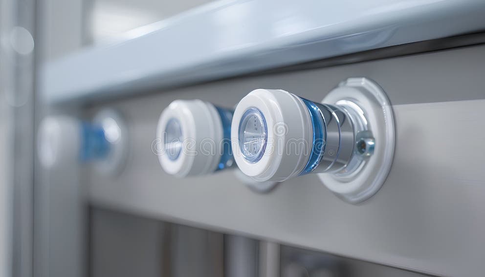 Oxygen Outlet in Operating Room Stock Photo - Image of treatment ...