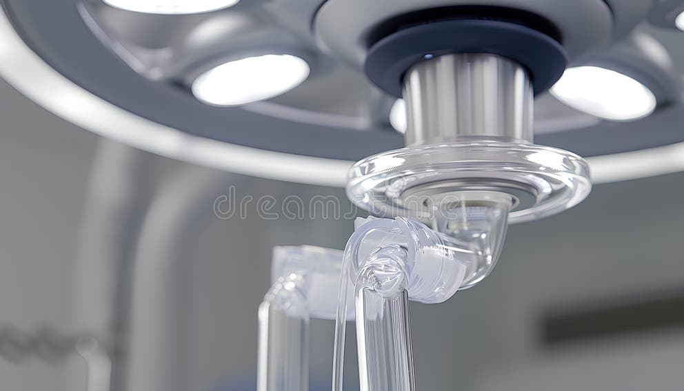 Oxygen Outlet in Operating Room Stock Image - Image of gloves, health ...
