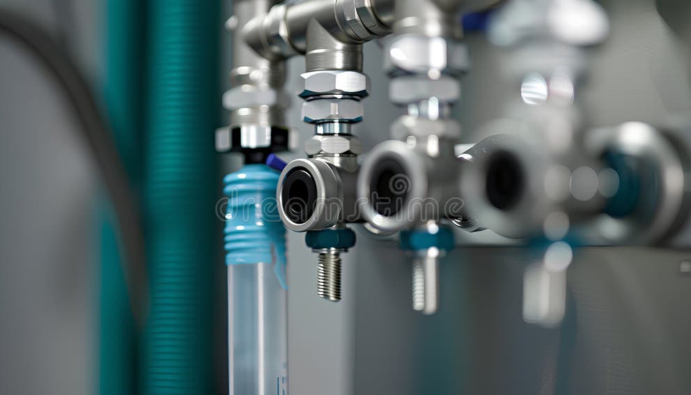 Oxygen Outlet in Operating Room Stock Photo - Image of clinic, scrubs ...