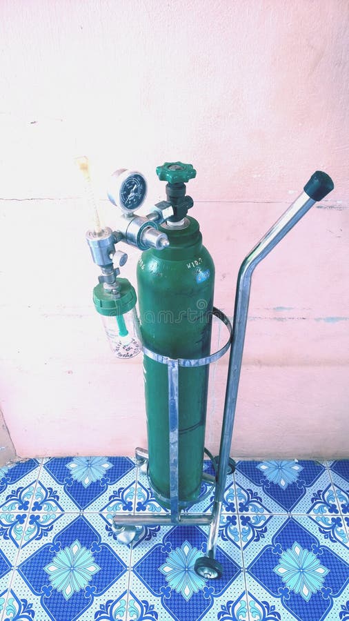 Oxygen Tank hospital stock image. Image of center, breath - 73643497