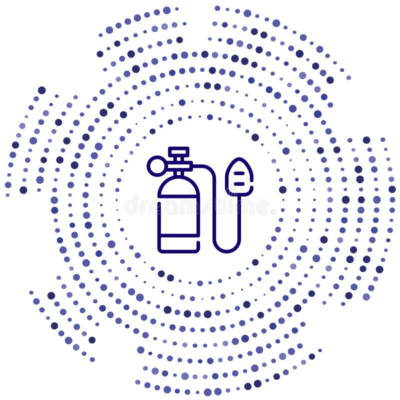Oxygen Tank Vector Icon. Oxygen Tank Editable Stroke Stock Vector ...