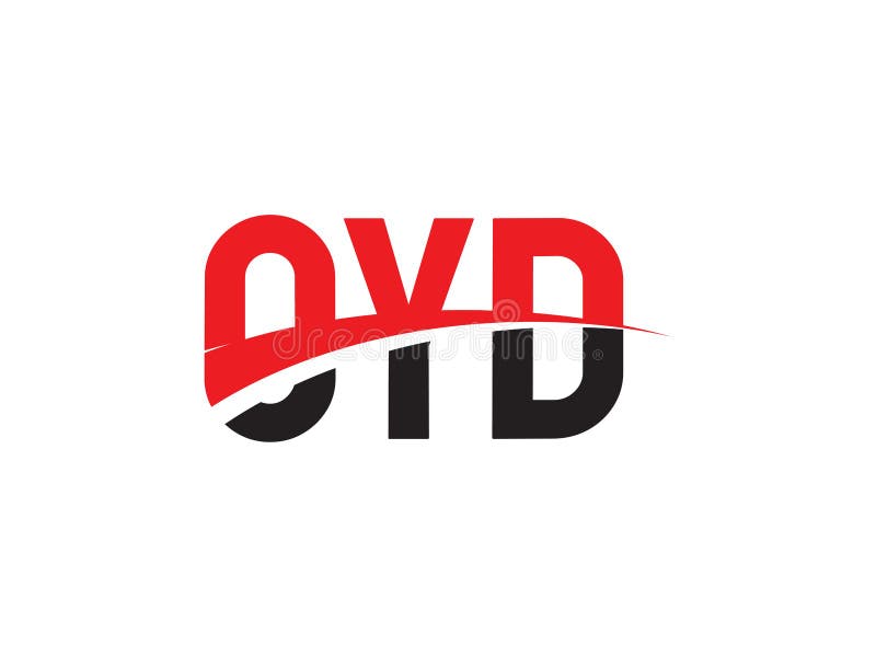 OYD Letter Initial Logo Design Vector Illustration Stock Vector ...