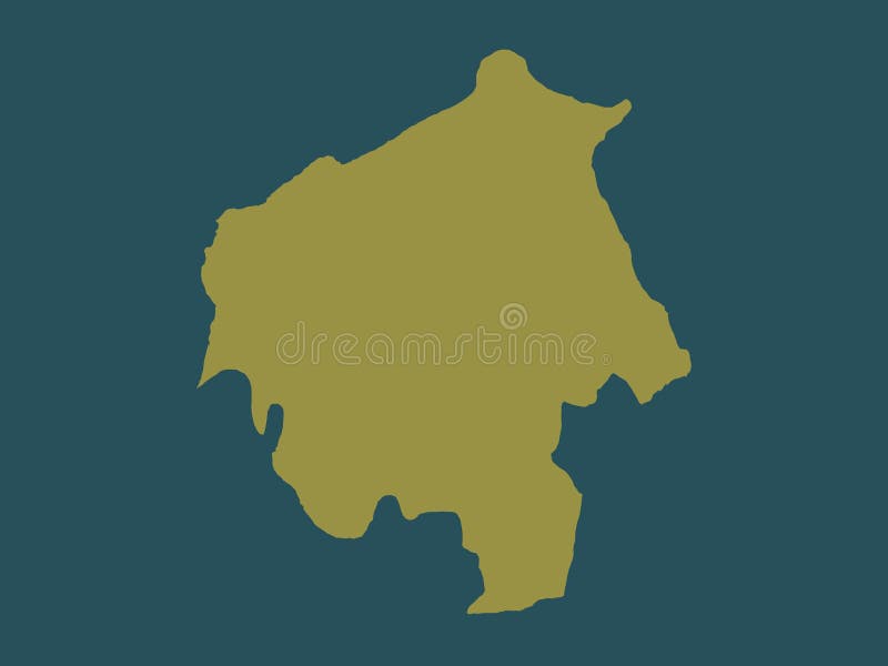 Oyo, Nigeria. Solid. No Legend Stock Illustration - Illustration of ...