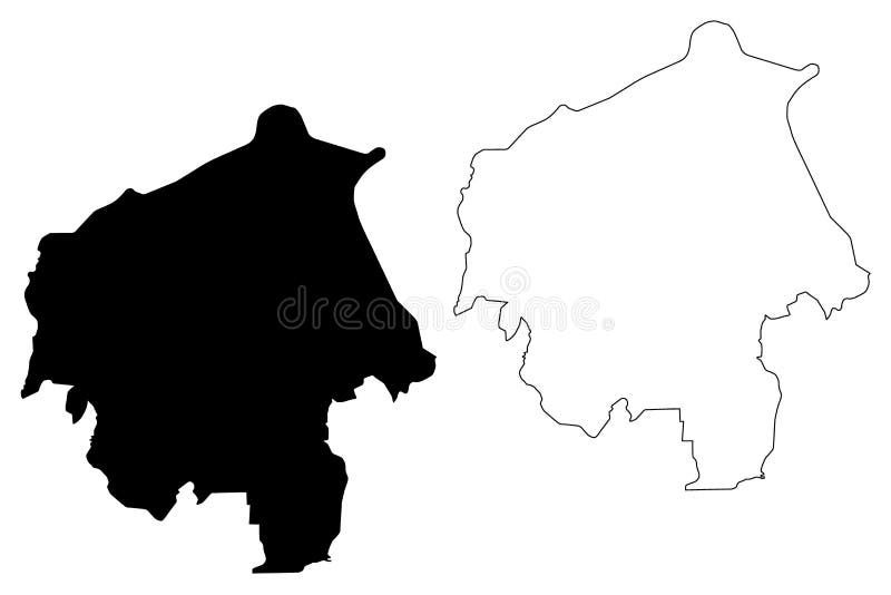 Oyo State map vector stock vector. Illustration of icon - 135282459